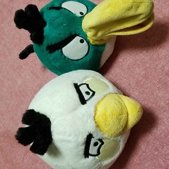 Other | Two Angry Birds Puff | Poshmark